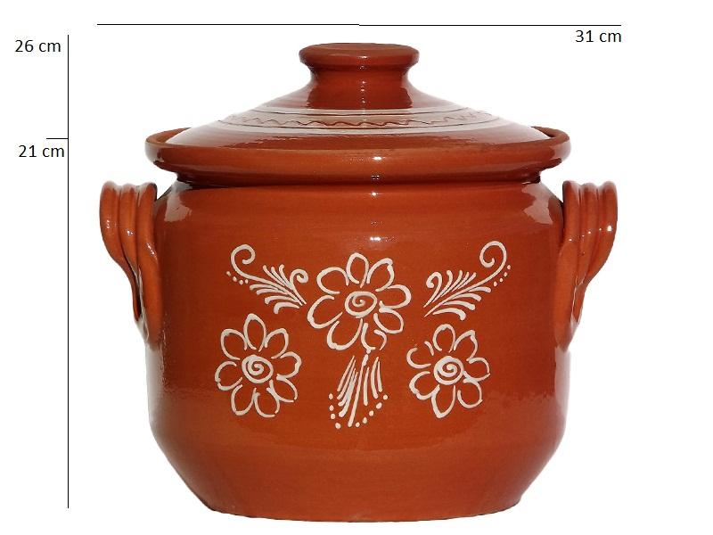 Oala de sarmale 8 L - artizanat-cadouri.ro