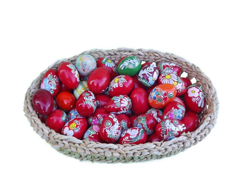 Oua de pasti din lemn - artizanat-cadouri.ro