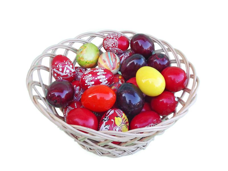 Oua de pasti din lemn - mare - artizanat-cadouri.ro